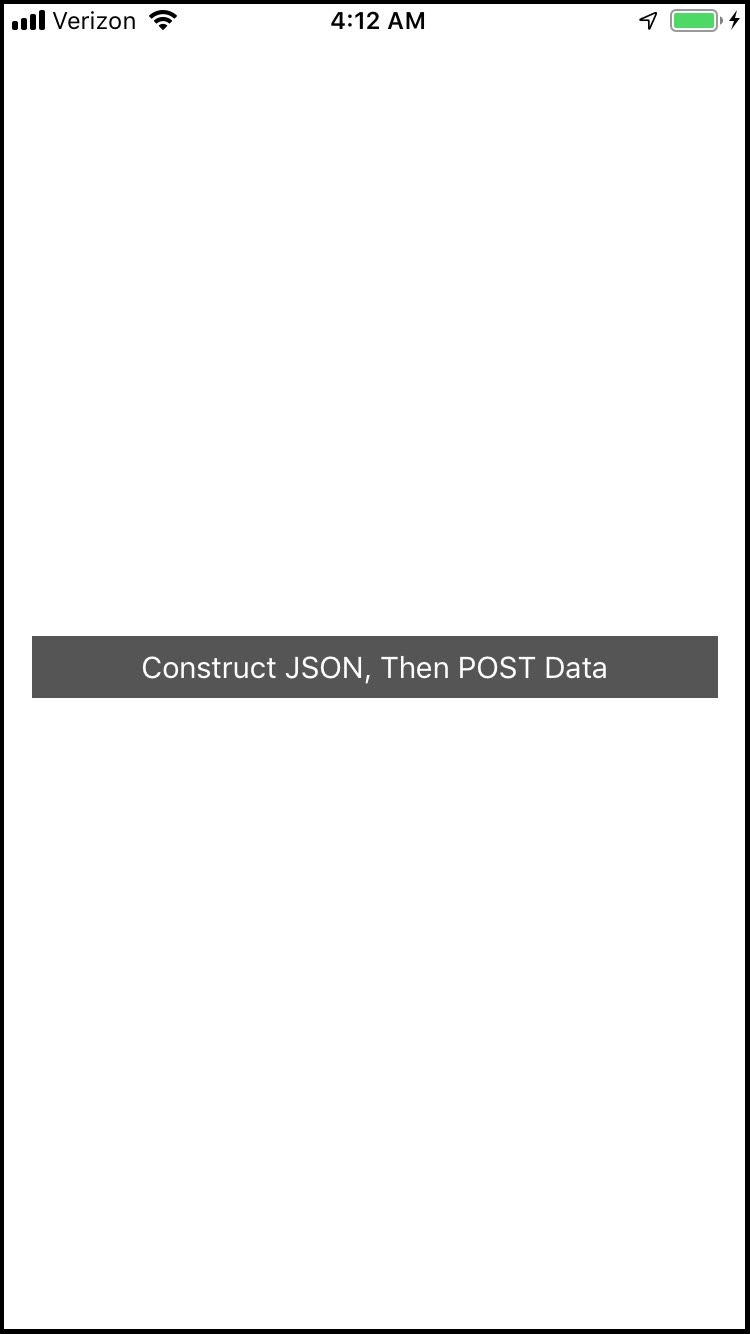 Sending Json Data From An Ios App To A Backend Server Running Php With The Alamofire Networking